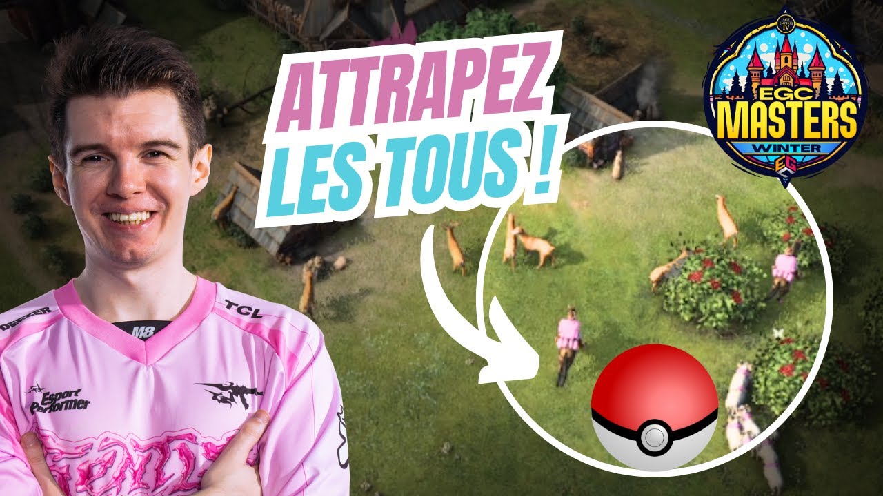 Comme un air de pokémon ?! @MarinelordAOE vs Anotand ! @EGCTV_Official Masters Winter (1/BO7 ...