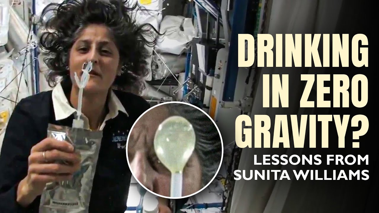 Space Sips: Sunita Williams Reveals How Astronauts Drink Liquids ...