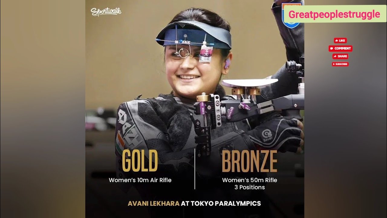 Avani Lekhara Gold medalist || Jisne Kabi Nahi Mani Haar || Best Rifle ...