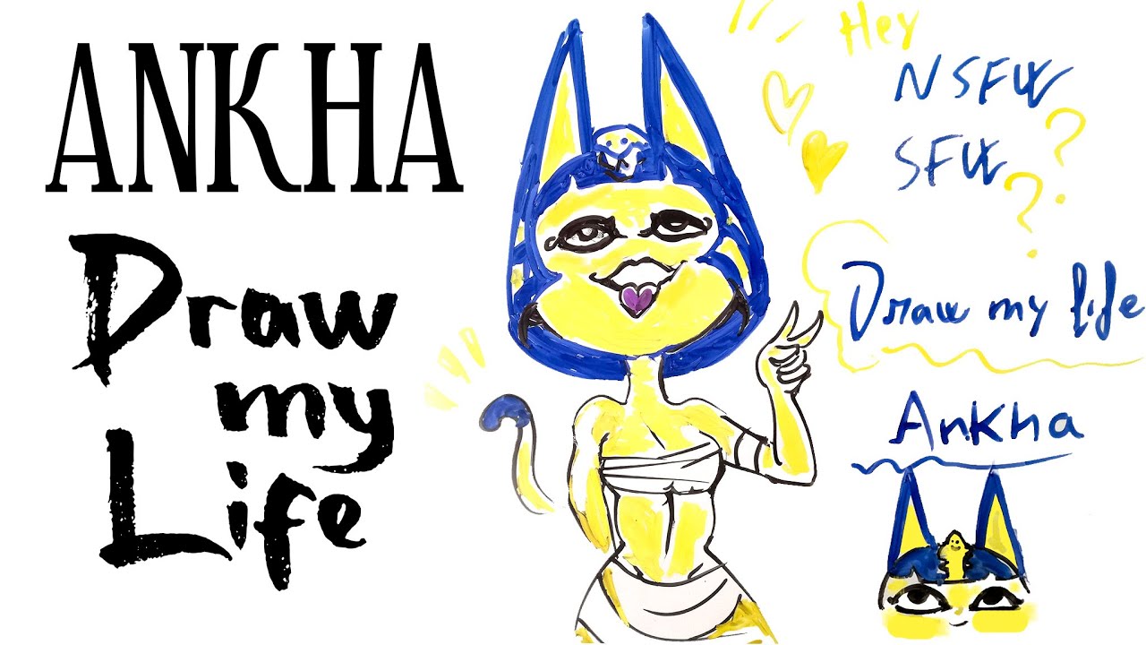 🔞 Ankha draw my life 🔥 Draw my life cartoon cat - YouTube