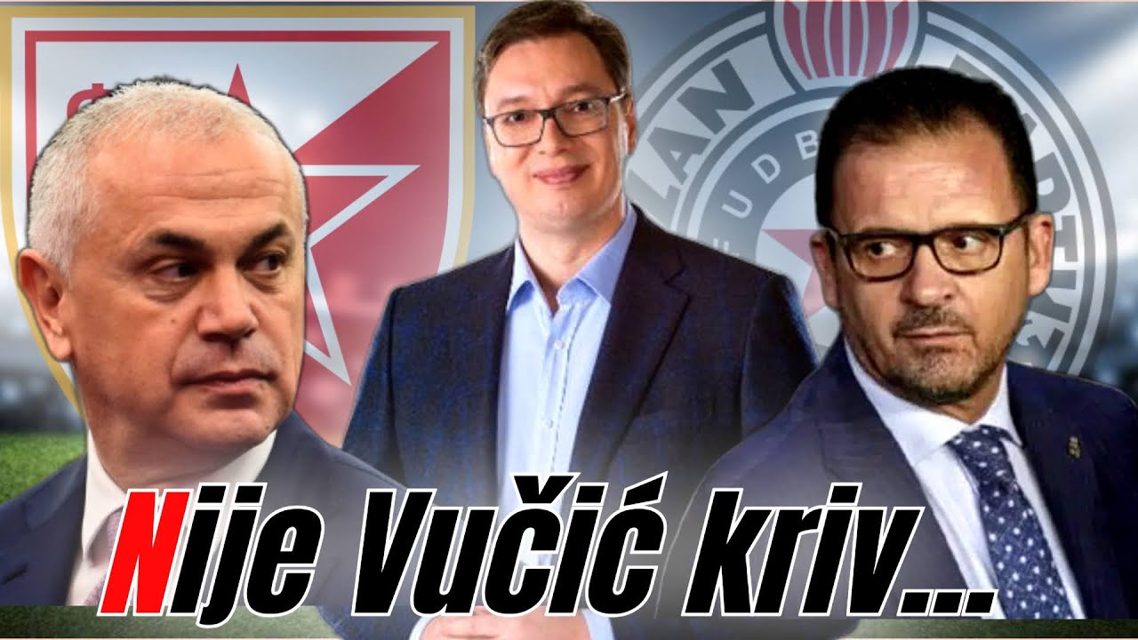Vučić nije kriv za loše stanje u Partizanu ☆ Da li je odgovornost na ...