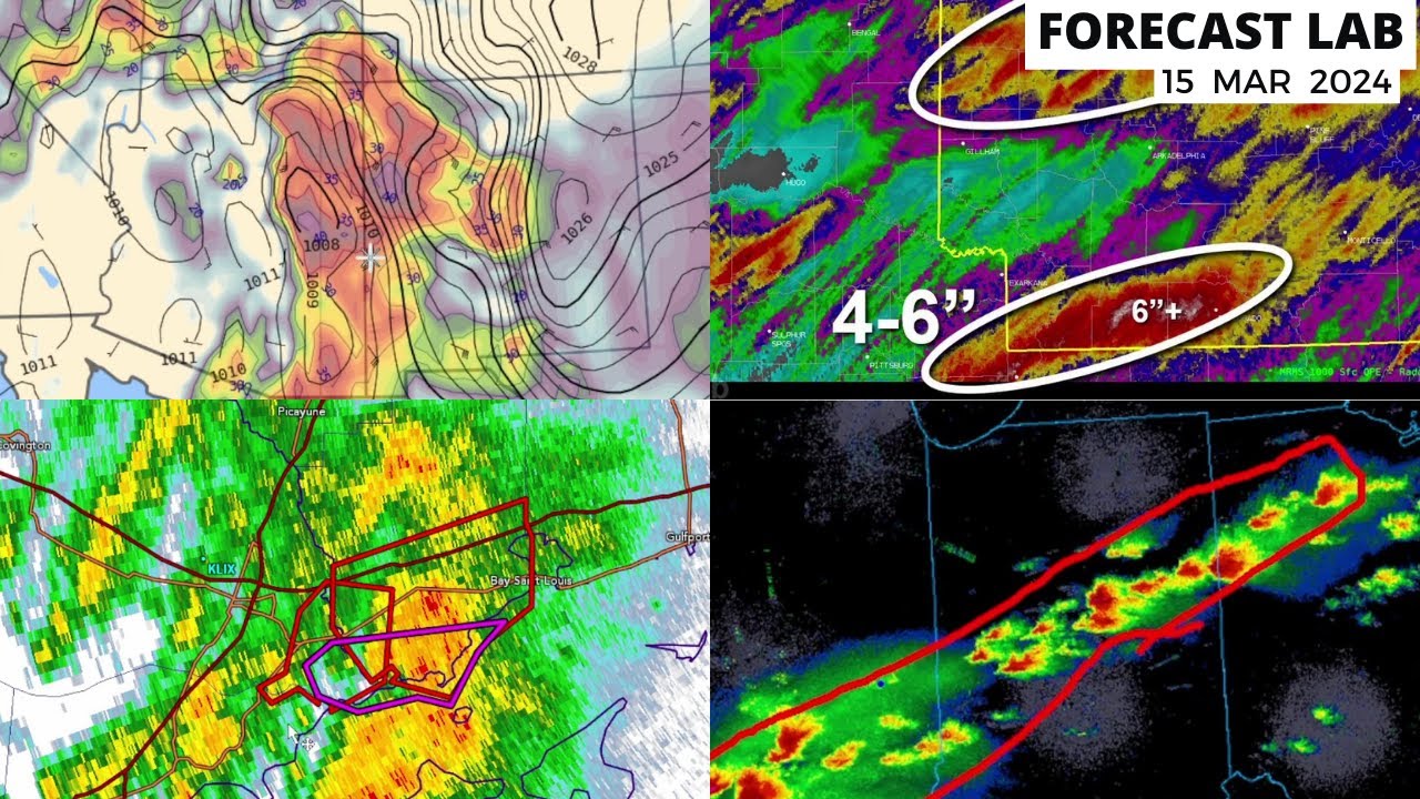 Fri 3/15/24 - Spring patterns bring our first destructive storm ...