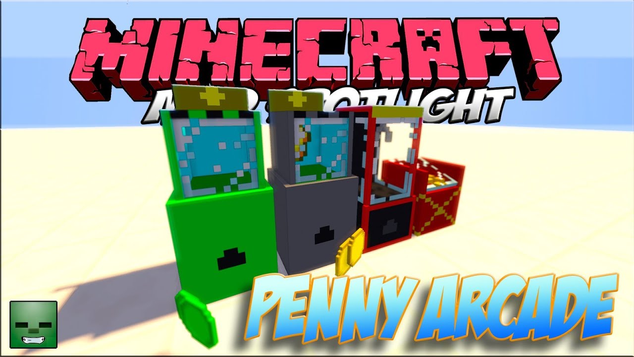 PENNY ARCADE MOD - Gastate la pasta en tragaperras [Forge][1.7.2] - YouTube