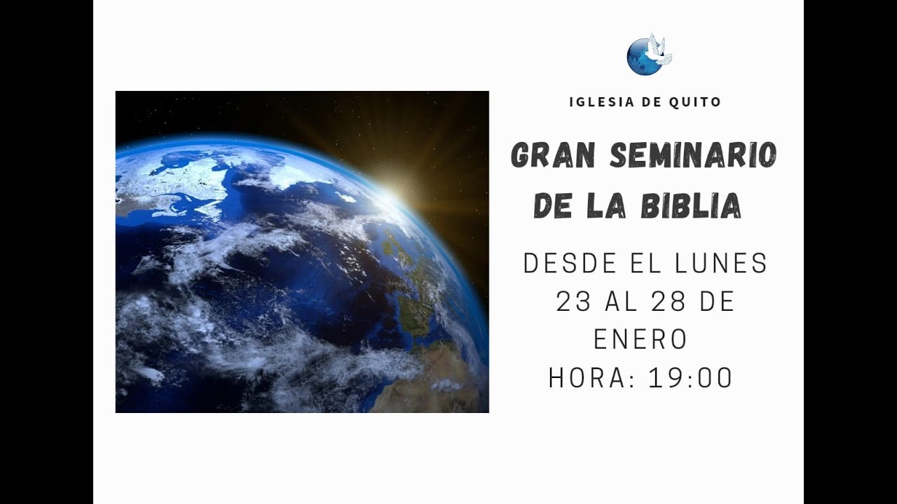 Seminario de la Biblia 3 (Pst. Lucas Choi) - YouTube