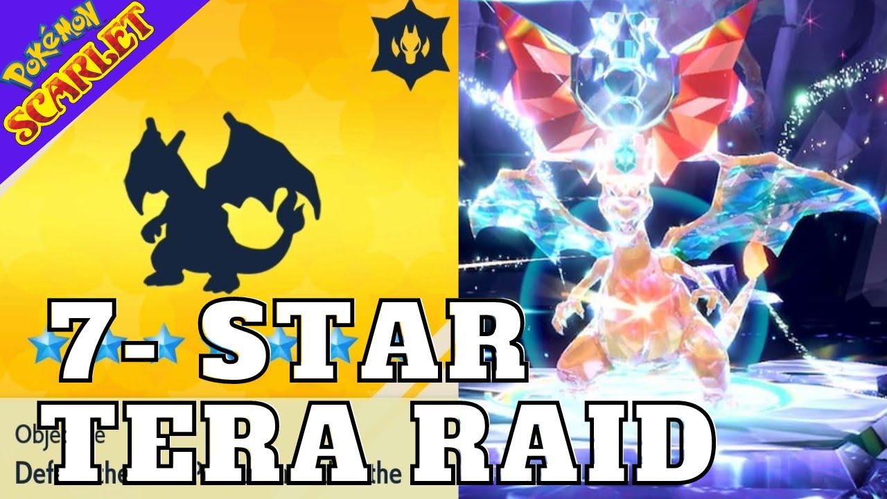 Charizard Tera Raid Spotlight Event Pokémon Scarlet and Violet *OVER ...