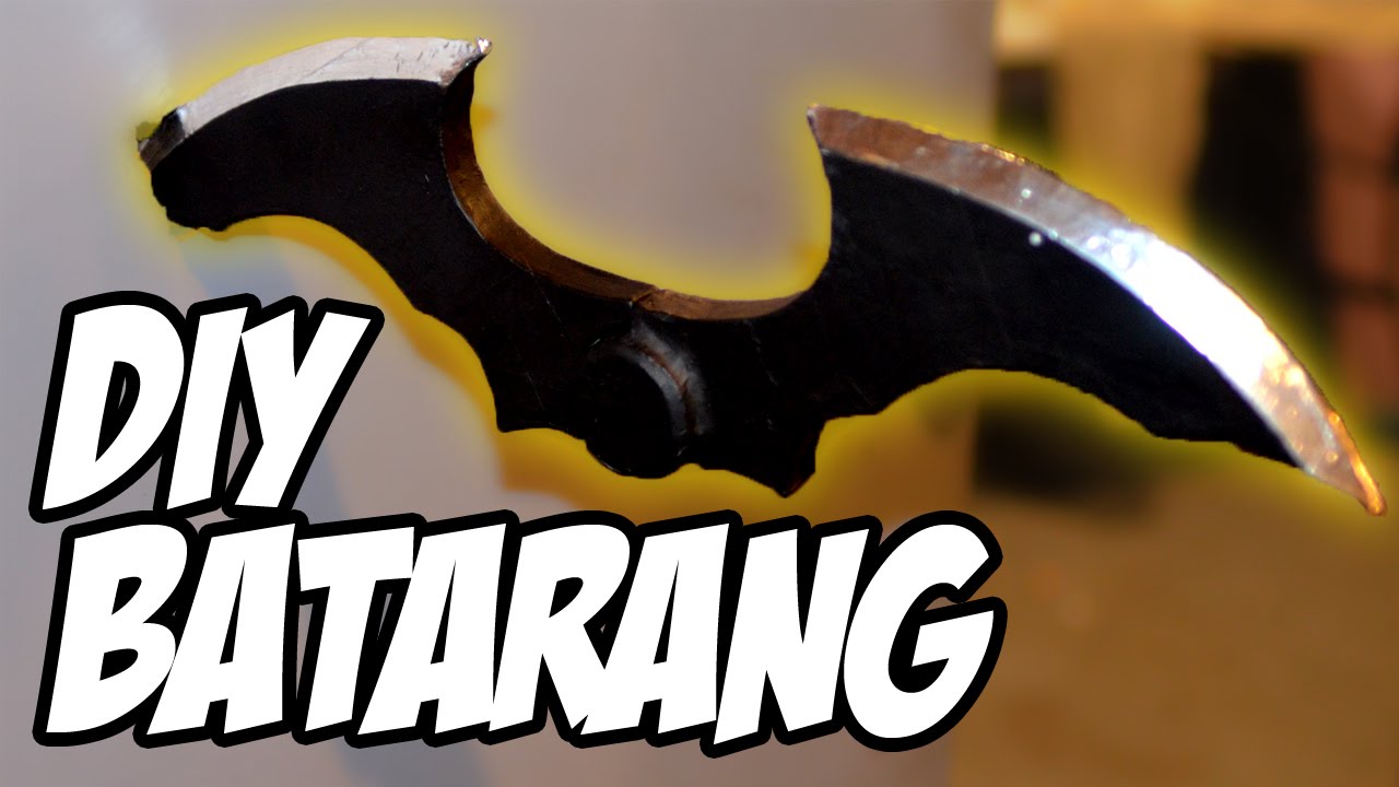How To DiY Batarang from Batman Arkham Game series for Cosplay Costume ...