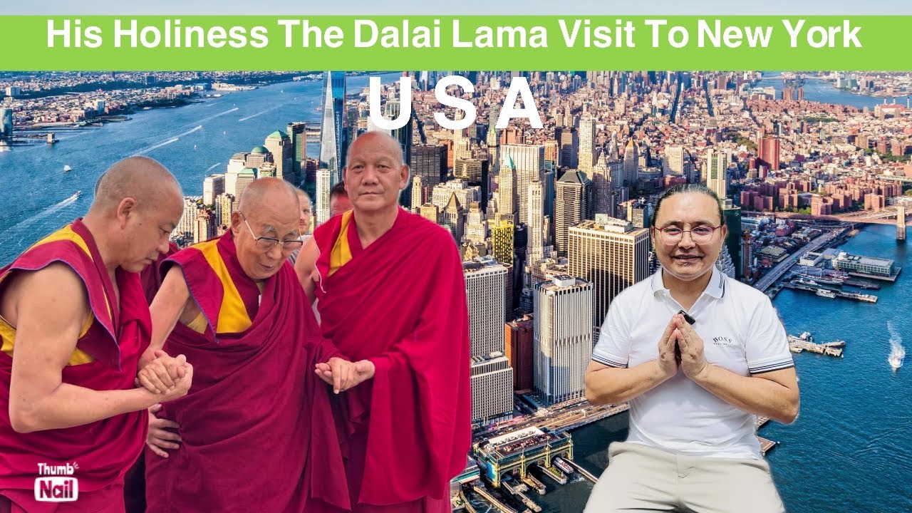 H.H The Dalai Lama Visit to New York #USA 🇺🇸 - YouTube