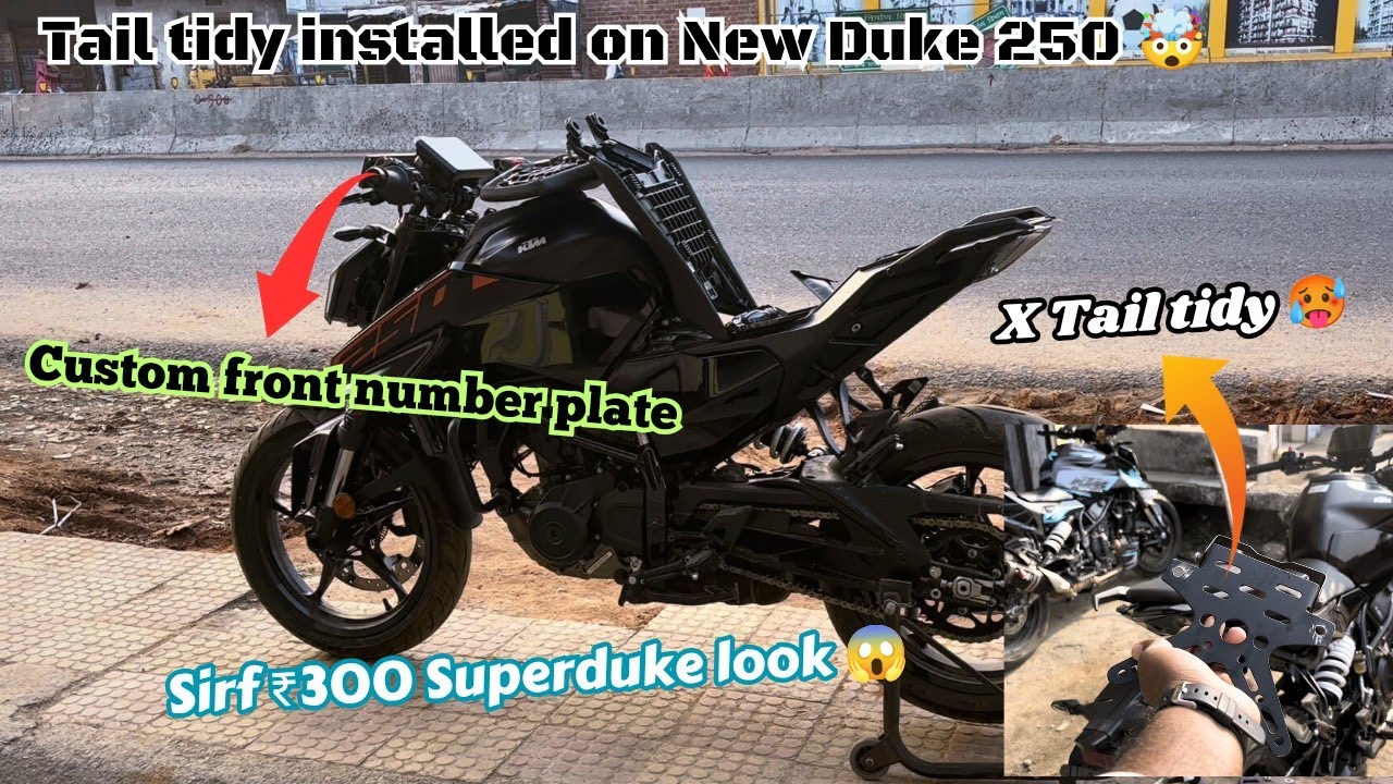 New Duke 250 Full custom modified 🤯 | Look like superduke in just ₹300 ...
