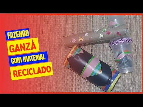 3 Formas de Fazer Ganzá #reciclagem #aula - YouTube