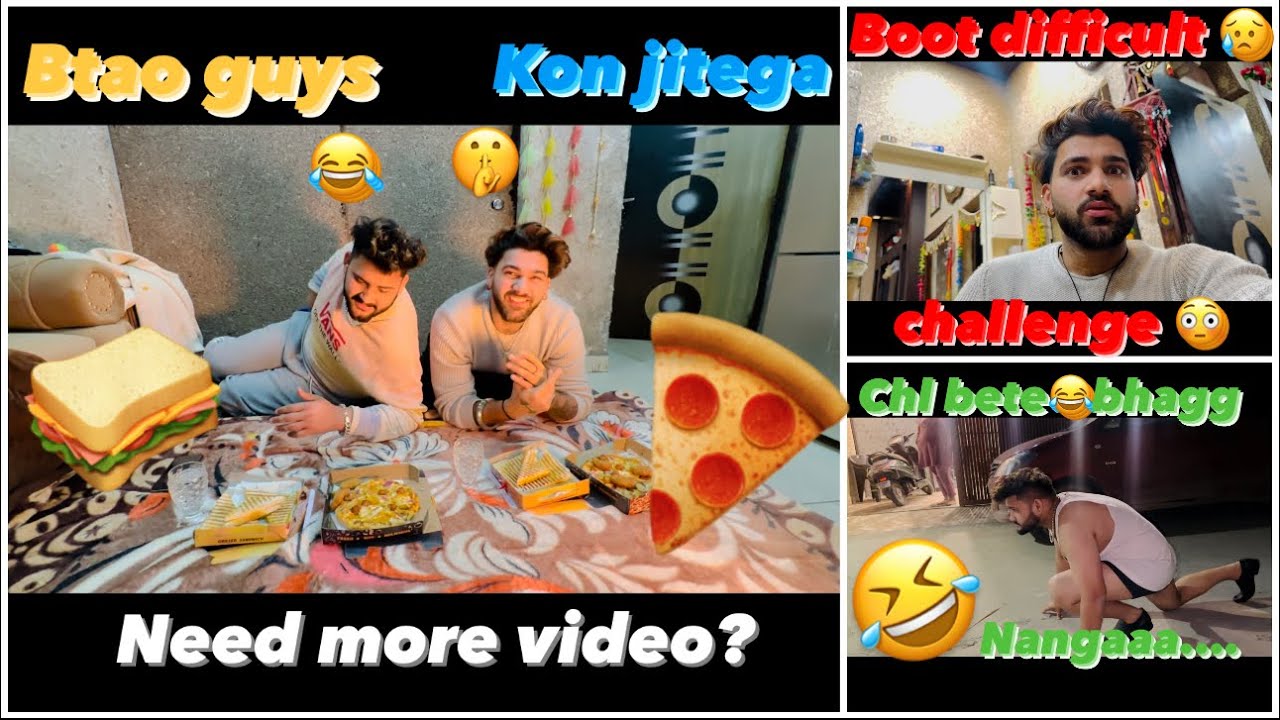 EAT WITHOUT yours 😨HAND🙌 CHALLENGE 🤫 || BTAO KON JITEGA ️😂😨 ...