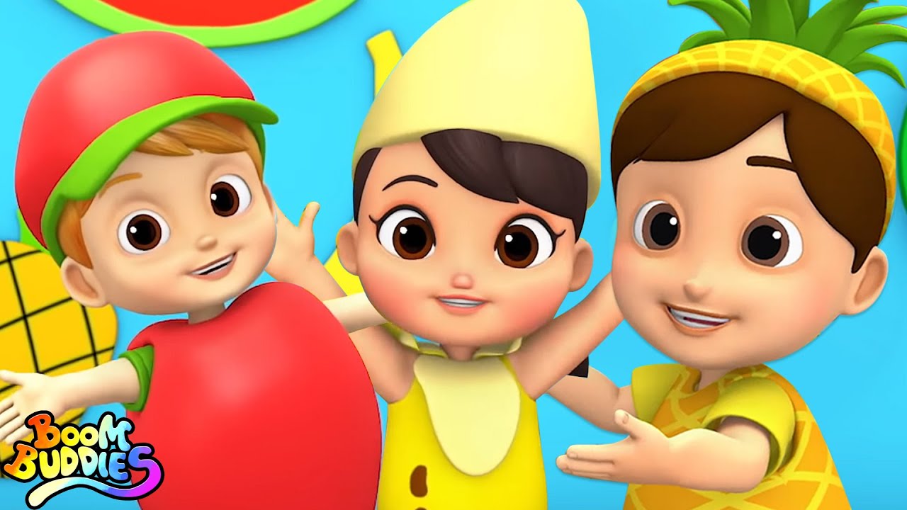 The Fruits Song, Nursery Rhyme And Baby Cartoon Video By Boom Buddies ...