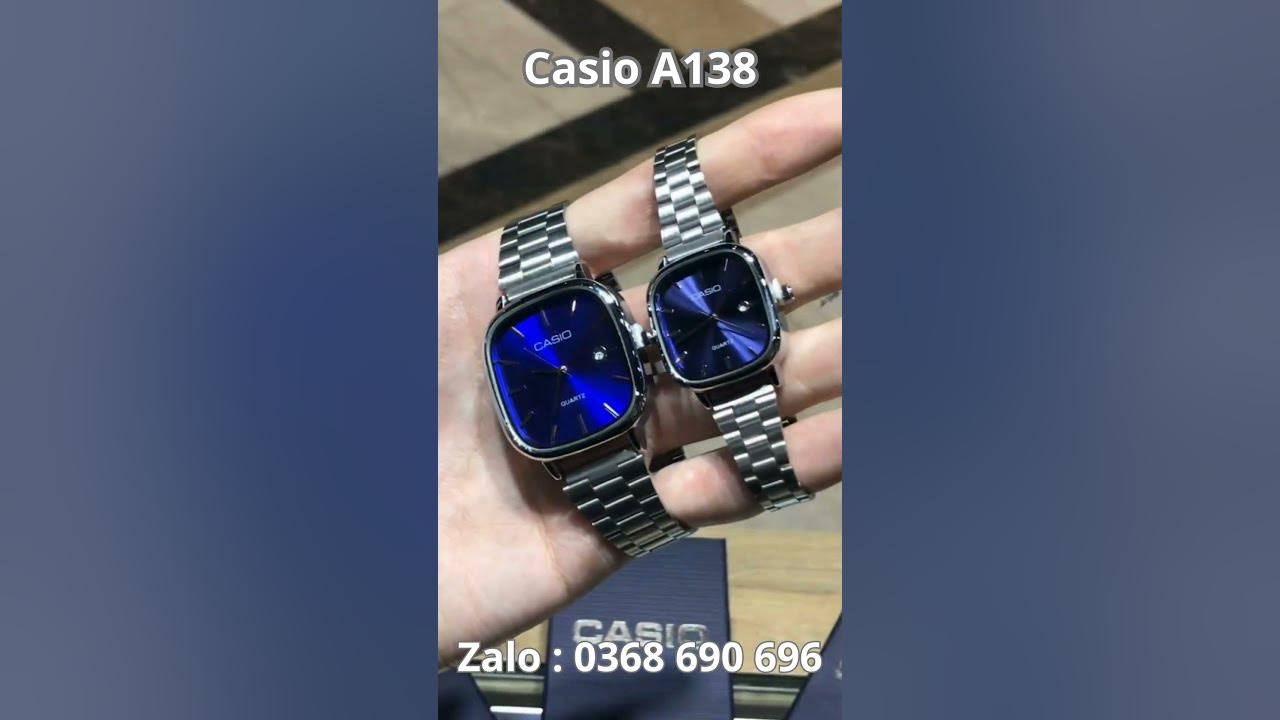 Đồng Hồ Casio A138 có phiên bản Nam Nữ - YouTube