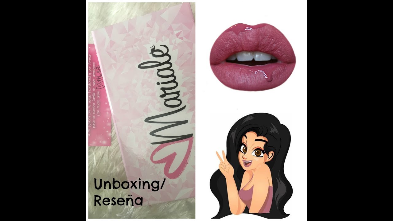 Reseña de los labiales de Mariale/Unboxing/ Lip Kit Mariale/Se ...