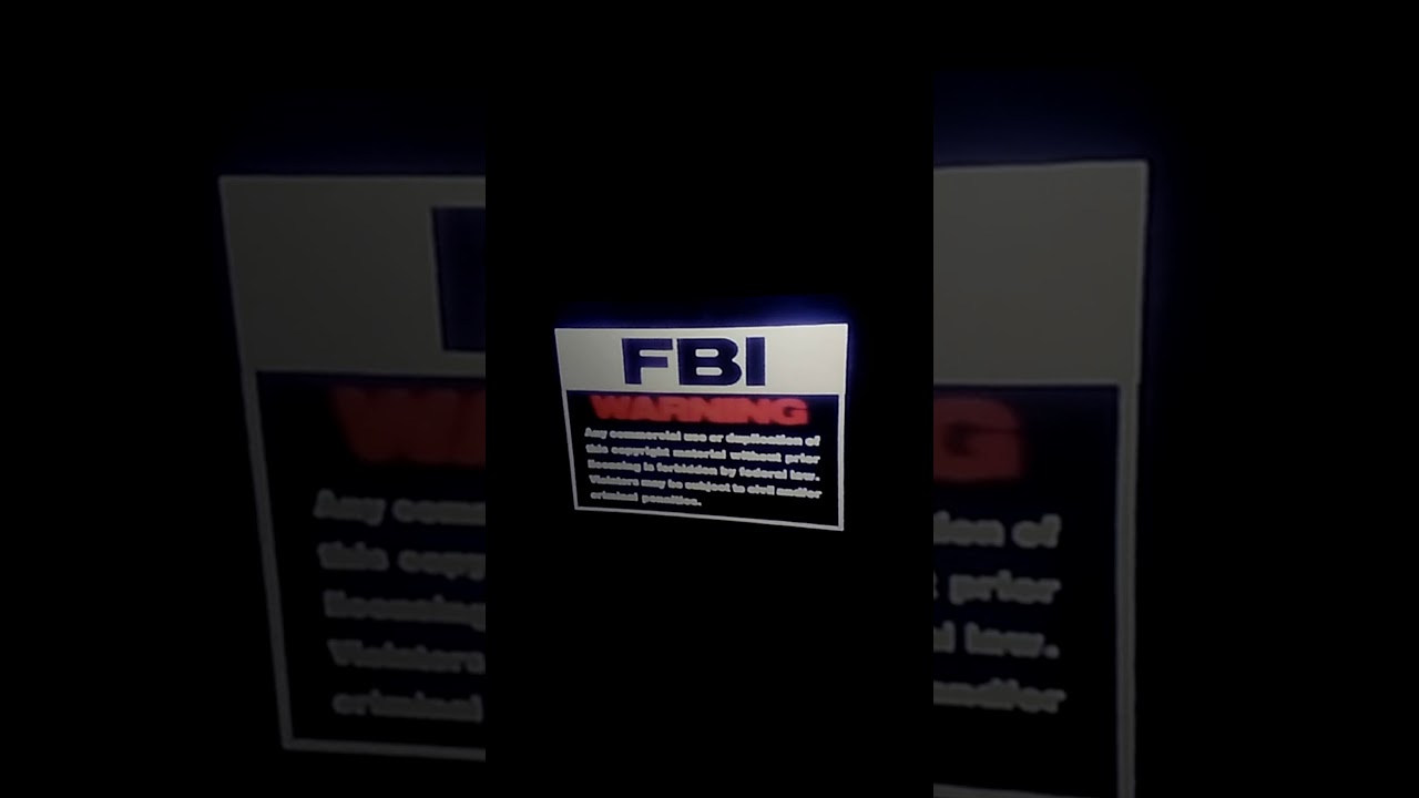 FBI Warning Screen Family Home Entertainment Logo 1985 - YouTube