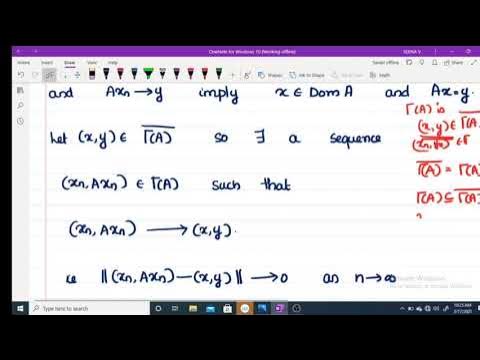 Advanced Functional Analysis-Session 31 - YouTube