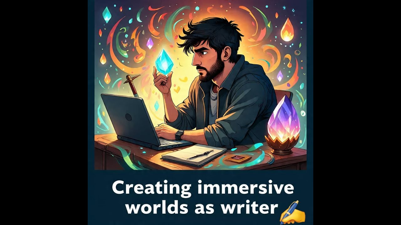 Creating immersive worlds as a writer - YouTube