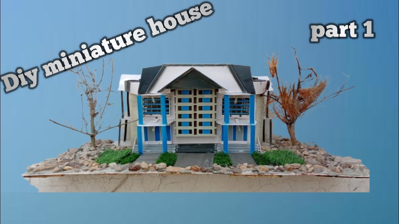 CREATE Your Own MINIATURE DREAM HOUSE at Home! Part 1. - YouTube