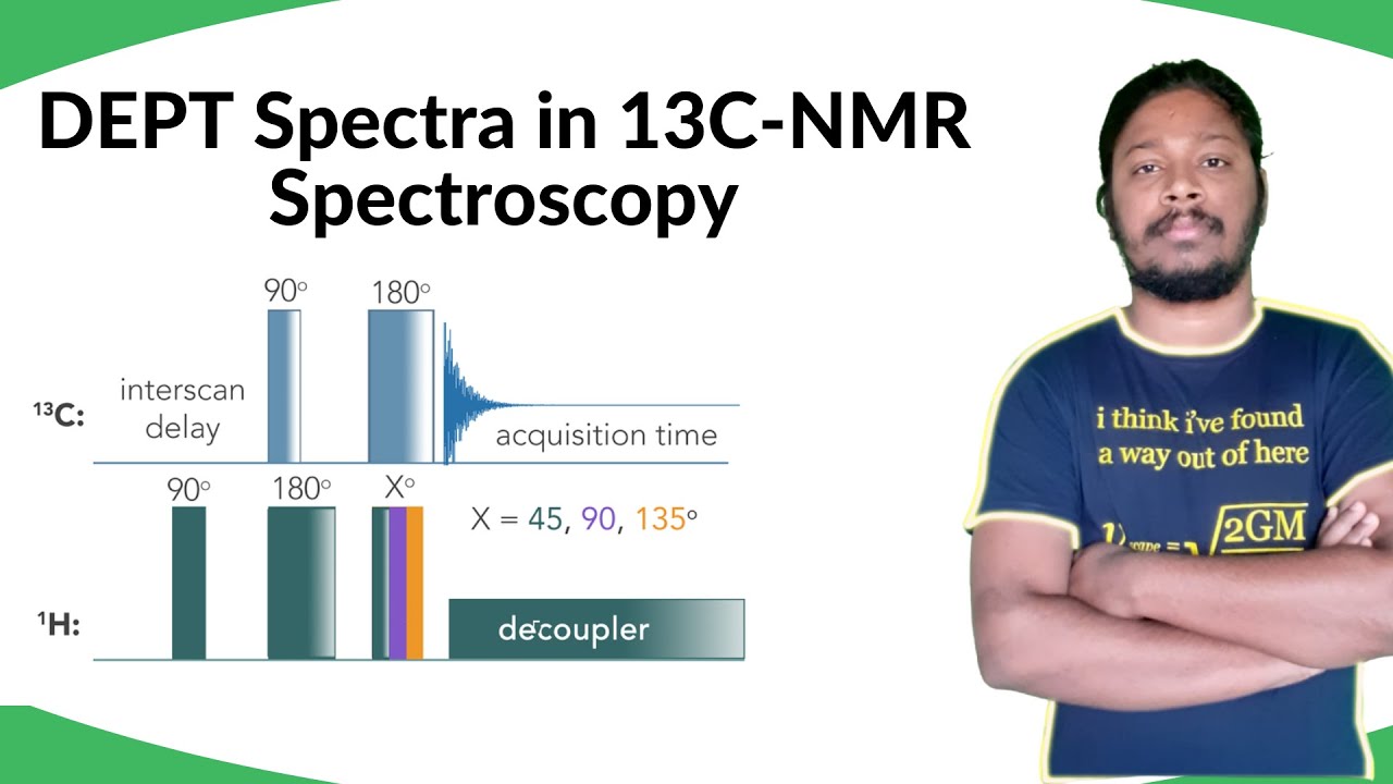 DEPT Spectra in 13C-NMR Spectroscopy || CSIR NET || GATE - YouTube