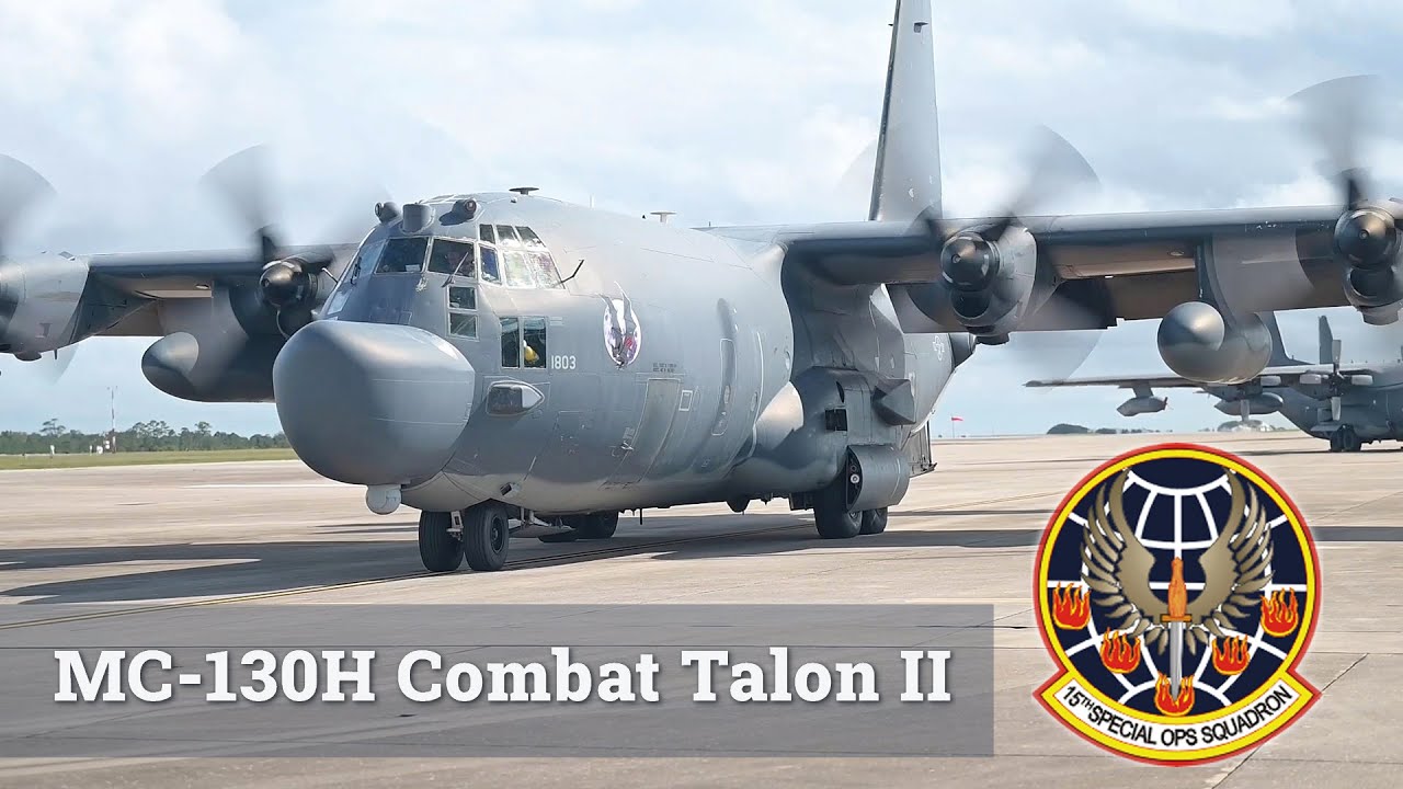 MC-130H Combat Talon IIs at Hurlburt Field - YouTube