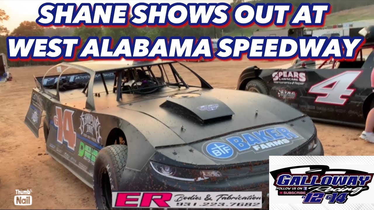 Shane Shows Out! West Alabama Speedway 5/25/24 - YouTube