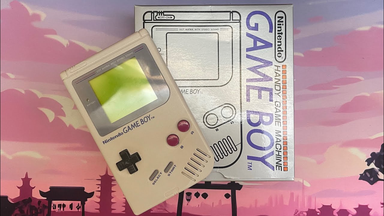 Unboxing GAMEBOY DMG in 2024 - YouTube