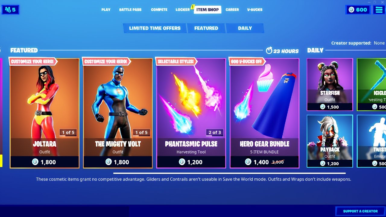 Fortnite NEW* Custom Skins Backlash, BlastOff & Hunter In ItemShop ...