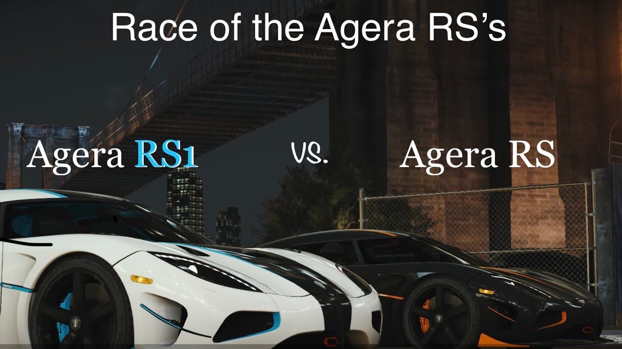 Koenigsegg Agera RS1 vs Koenigsegg Agera RS (default) | CSR2 - YouTube