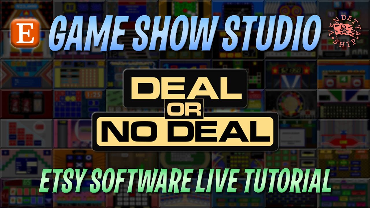 Game Show Studio | Etsy Software Tutorial | Deal or No Deal - with LIVE ...