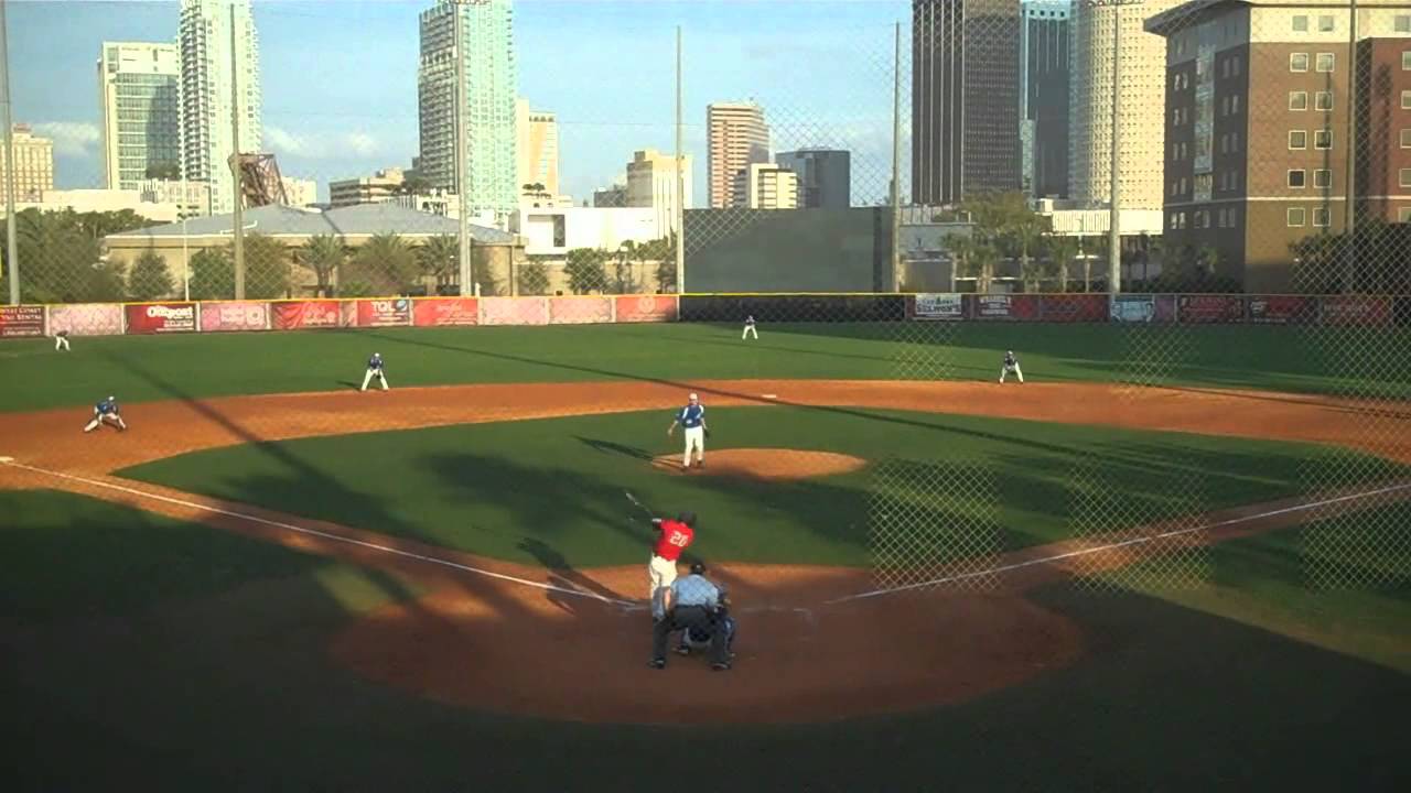 No. 3 Tampa Baseball Defeats Hillsdale - YouTube