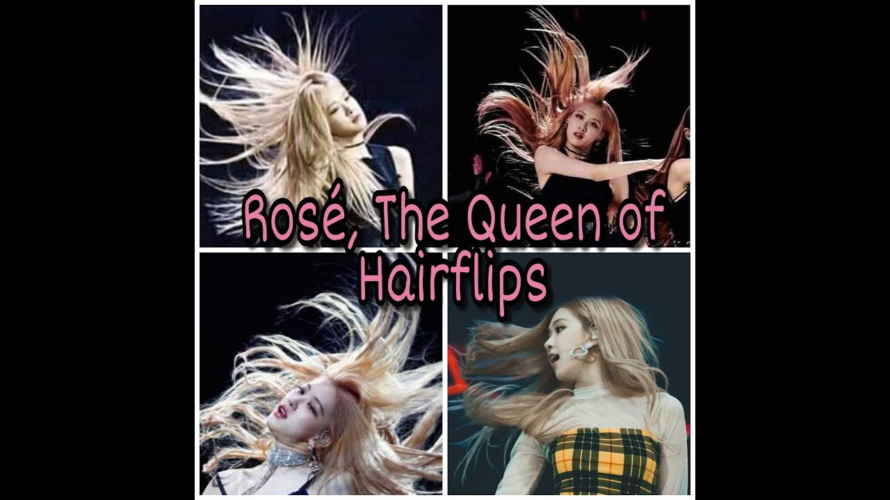 all of BlackPink Rosé's hairflips in a nutshell (pt. 1) - YouTube
