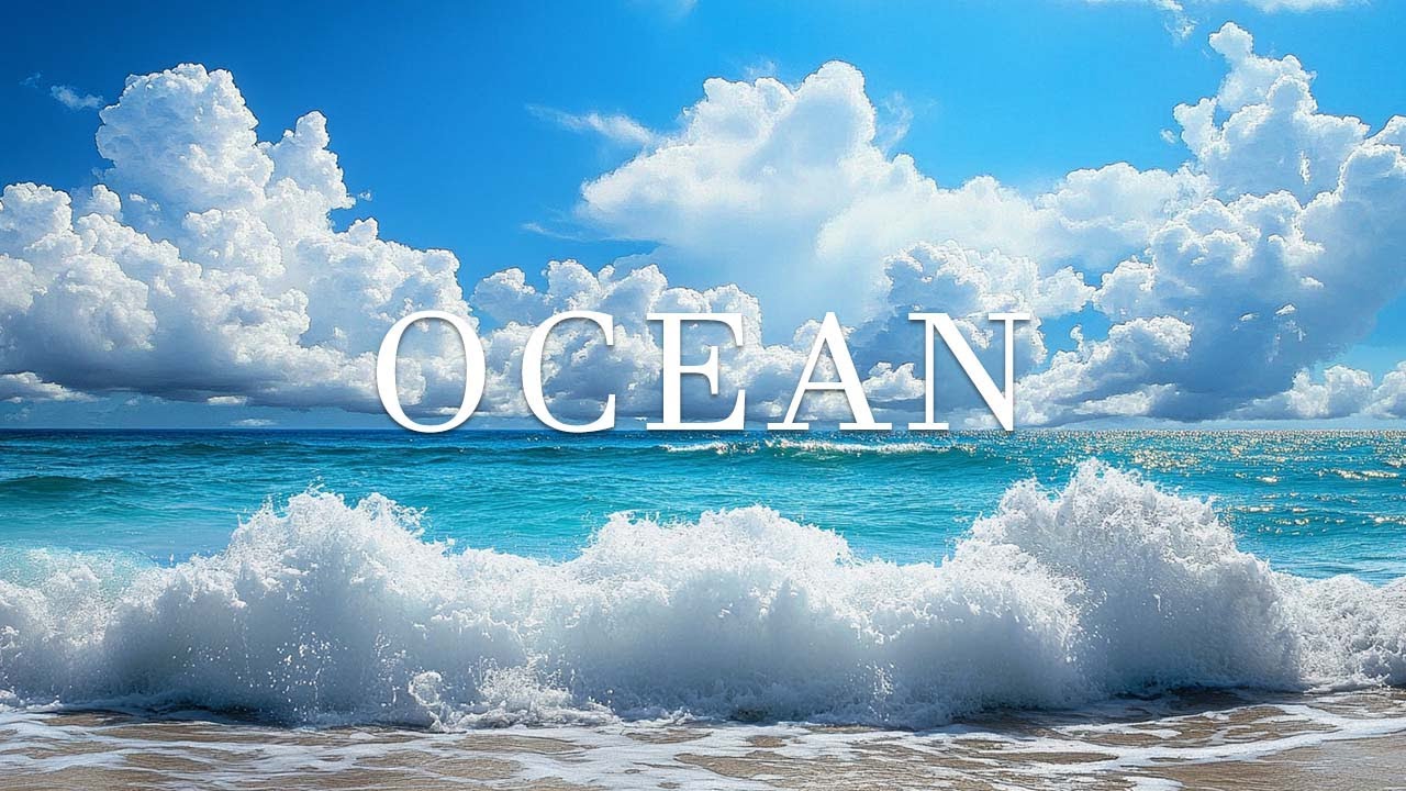 Soothing Relaxation Music - Ocean Waves and Piano Melodies - Helps ...