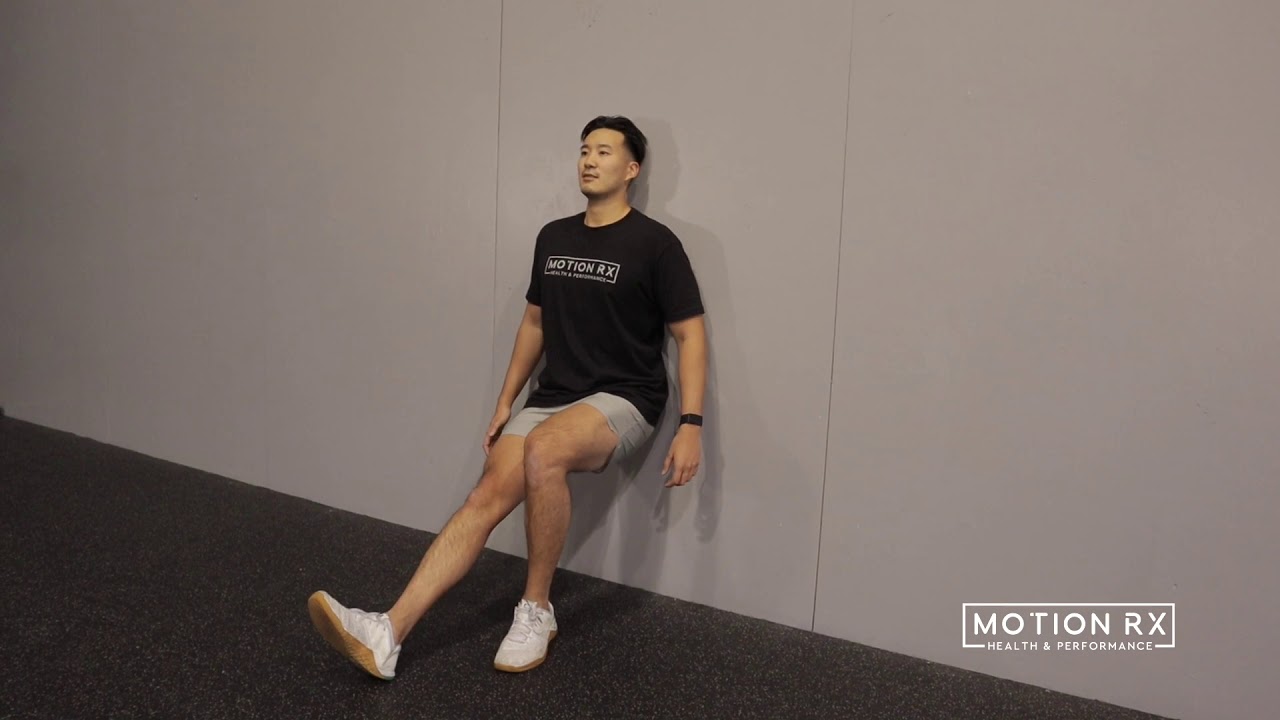 KICKSTAND WALL SIT - YouTube