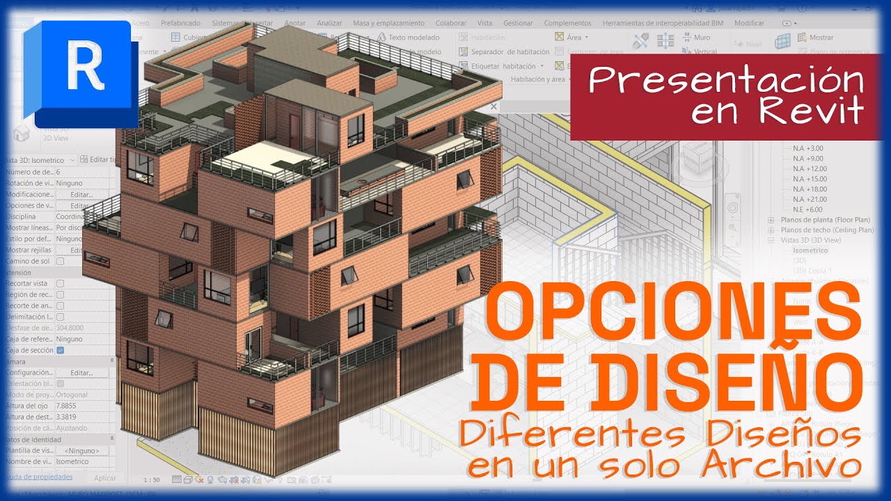Opciones de Diseño en Revit 🔗💡 - YouTube
