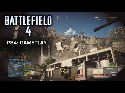 Battlefield 4: Lancang Dam Falls in Rush Mode (PS4 Gameplay) - YouTube