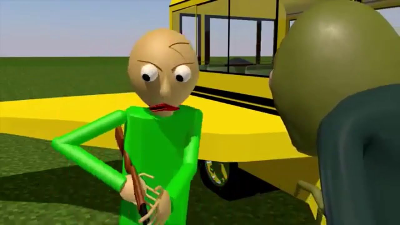 baldi with shotgun thanks futuristichub - YouTube