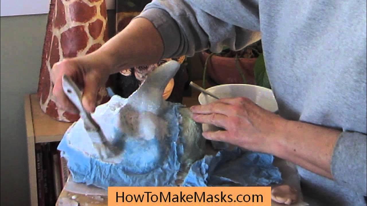 Pantalone Mask, Theater Mask from Commedia dell arte - YouTube