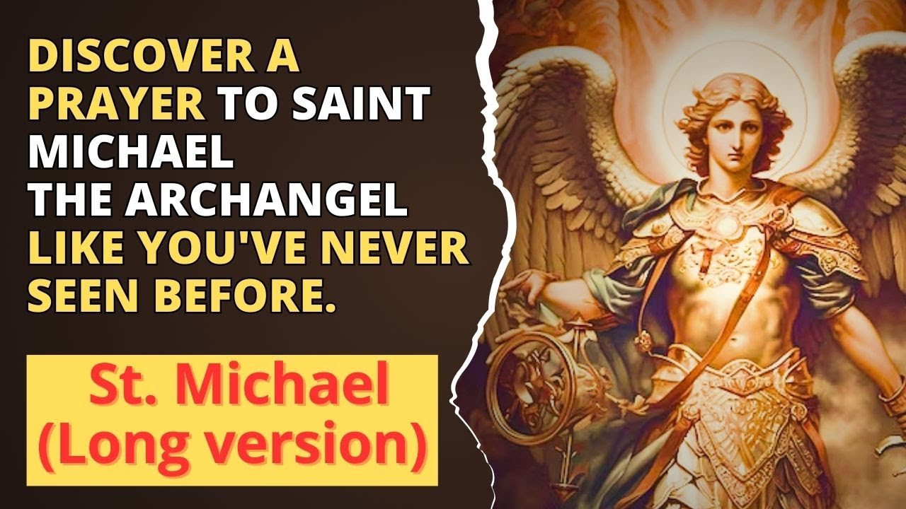 Prayer to Saint Michael the Archangel - Explore the Depth of Prayer ...