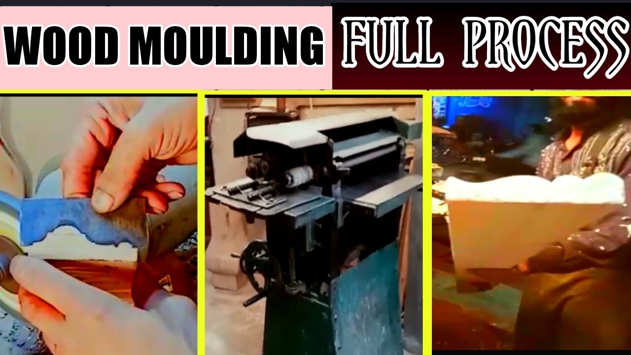 how its made || wood moulding knives || r&s wood tv - YouTube