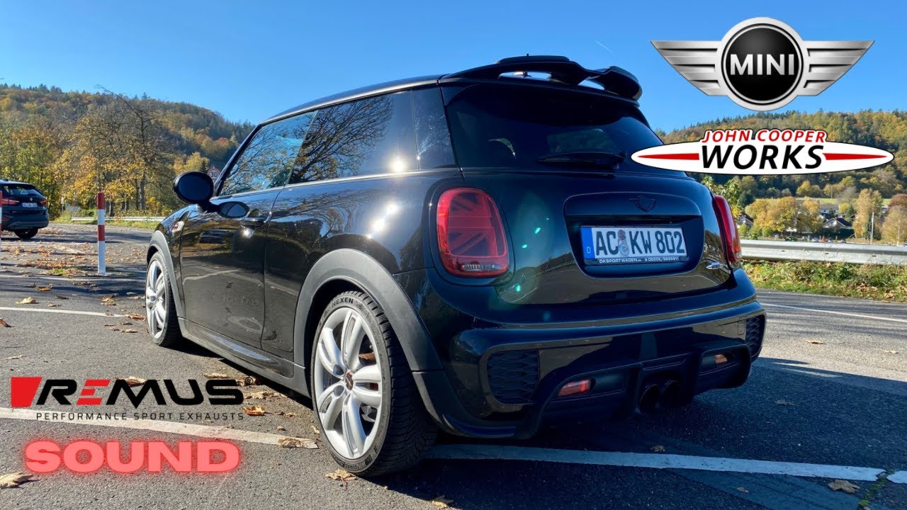 MINI JOHN COOPER WORKS 231 HP REMUS / SOUND 4K - YouTube