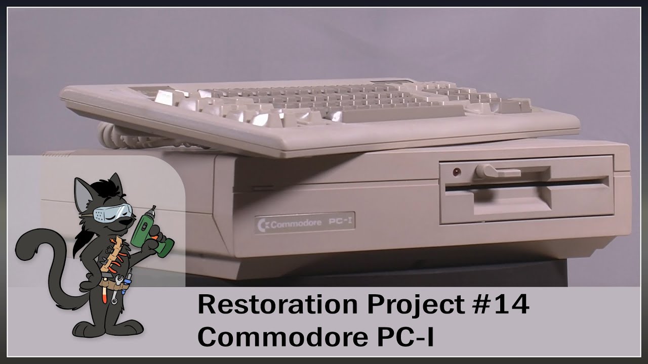Restoration Project #14 - Commodore PC-I - YouTube