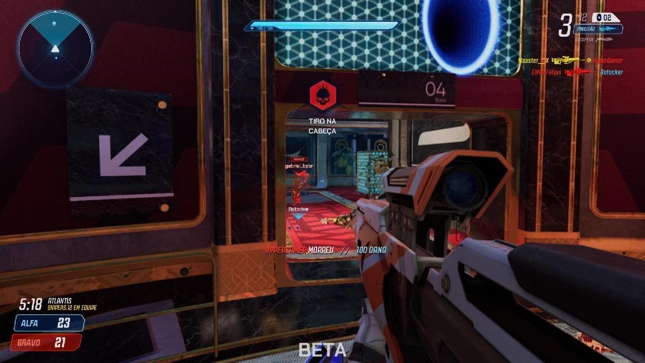 Splitgate (PS5) Sniper Clip - YouTube