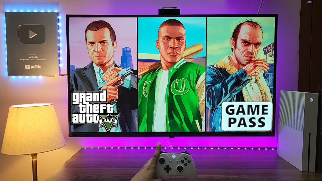 GTA V on Xbox Game Pass again 😅 | Xbox One S Gameplay 1080P 30FPS - YouTube