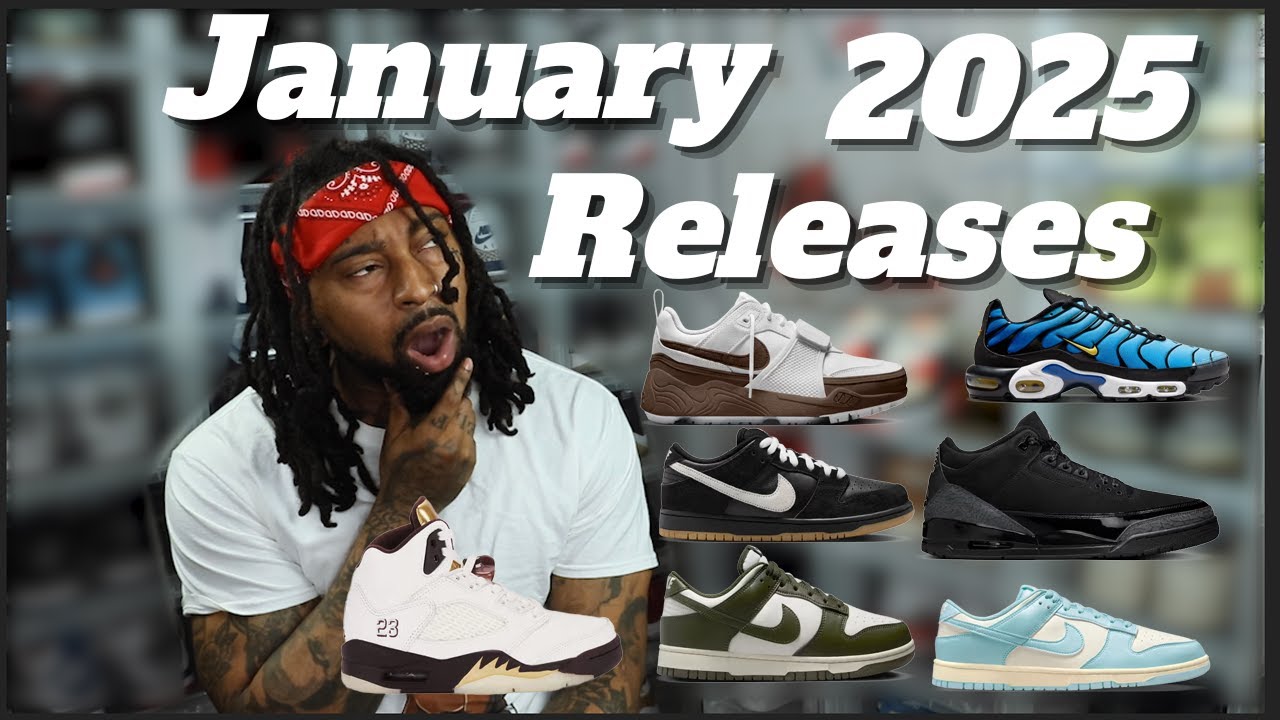 TOP ANTICIPATED Upcoming SNEAKER Releases Of January 2025 - YouTube