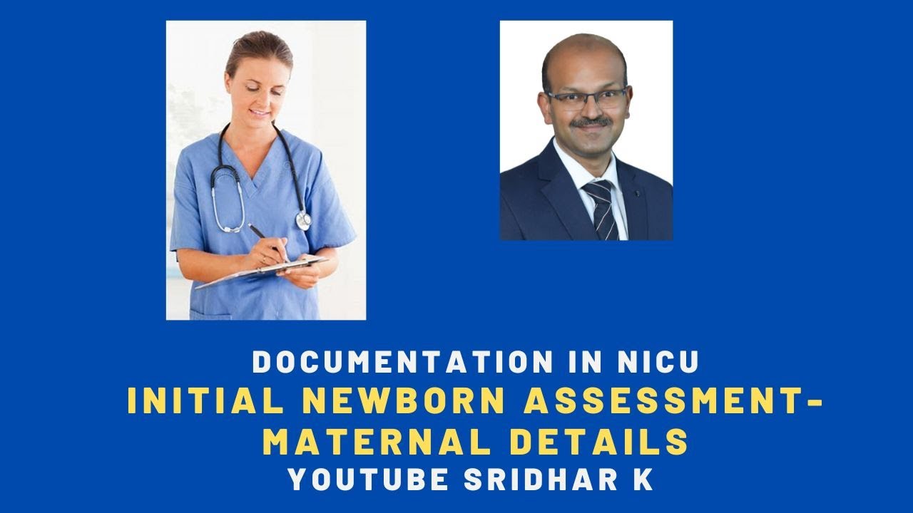 Maternal details as part of initial newborn assessment-Documentation in ...