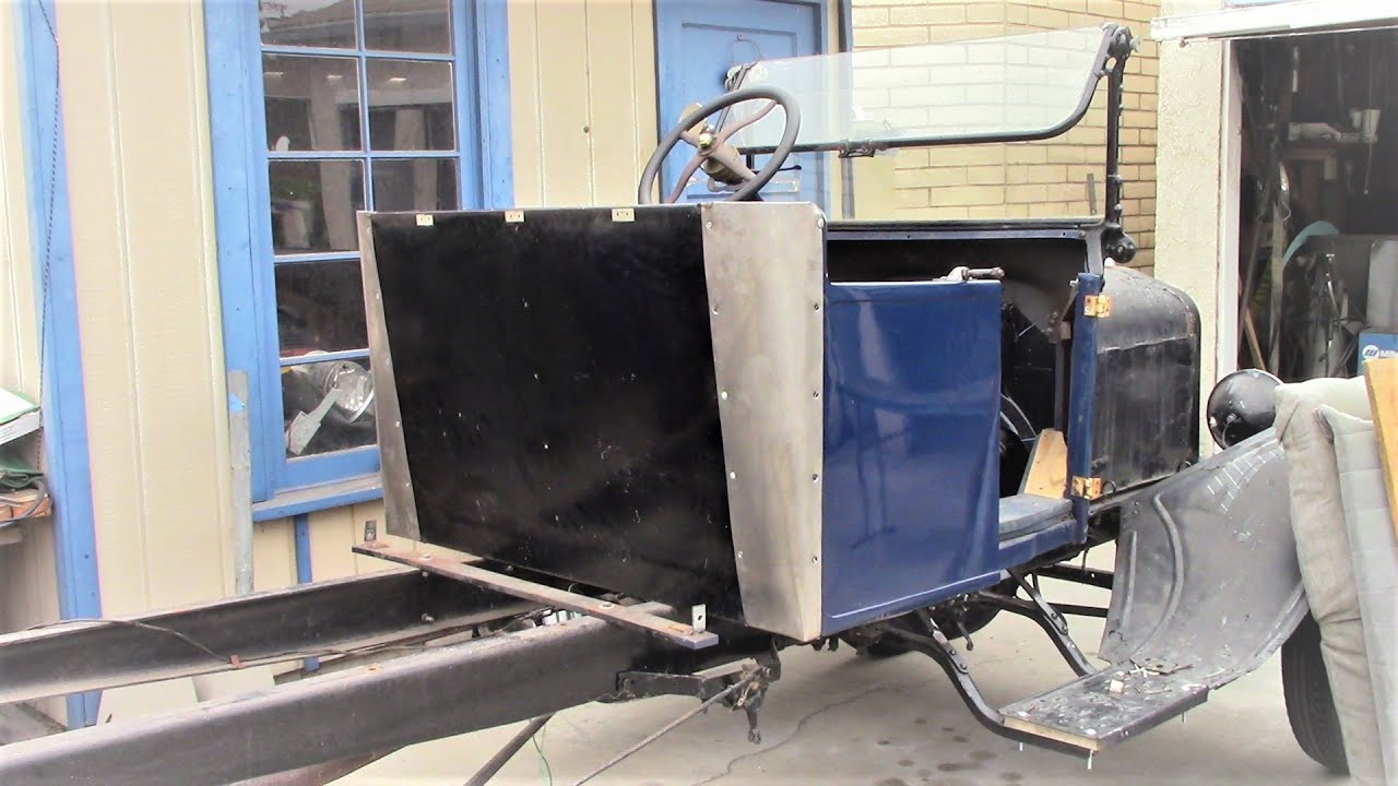 Improving the truck cab. Ford Model TT. - YouTube