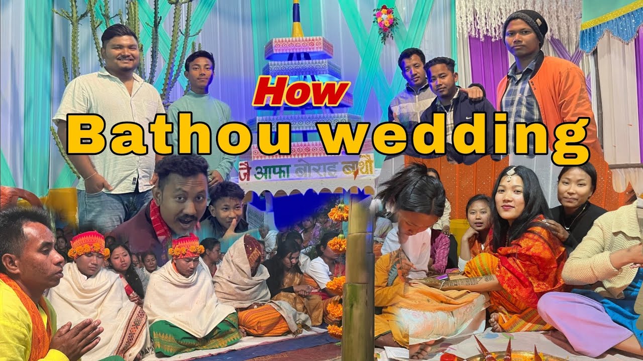 How Bathou wedding|| Barghuli wedding|| Boro wedding - YouTube
