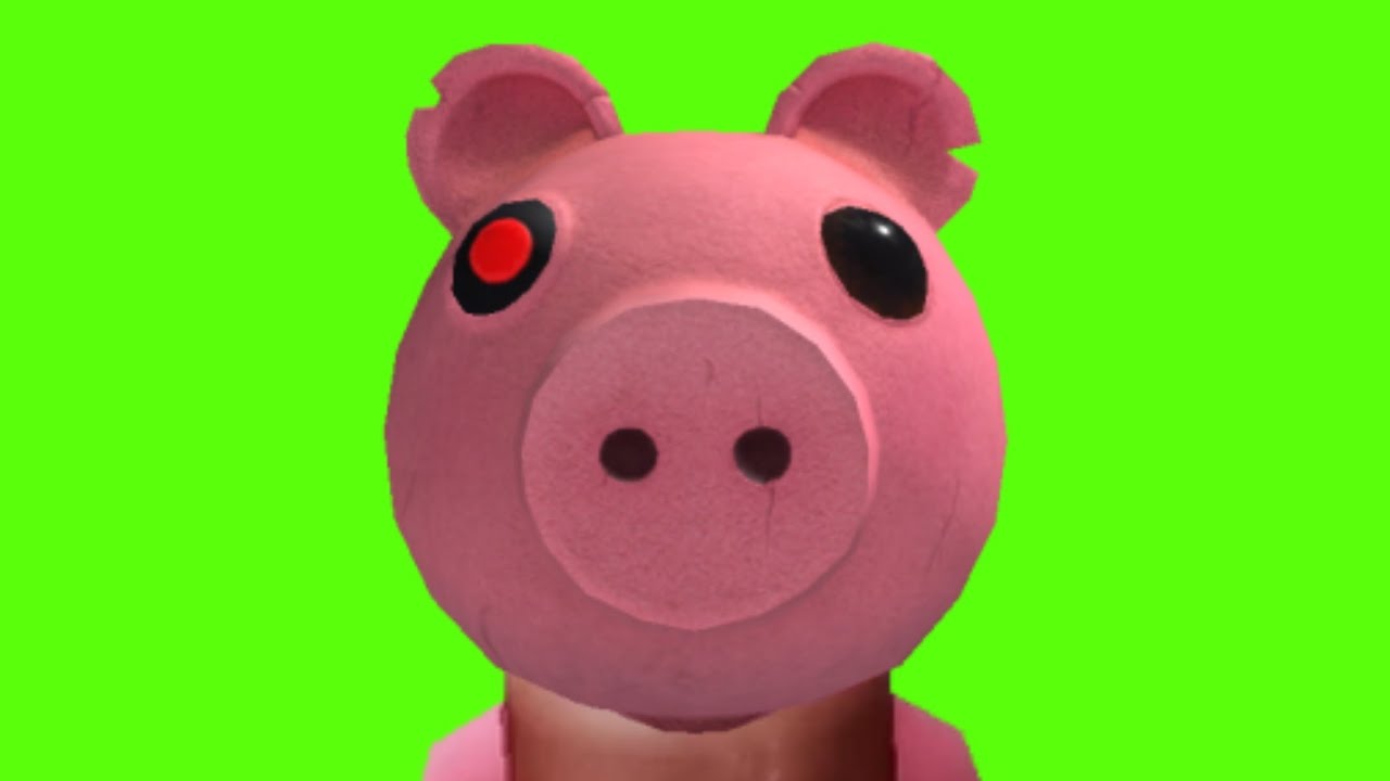 PIGGY GREEN SCREEN FUNNY MOMENTS... - YouTube