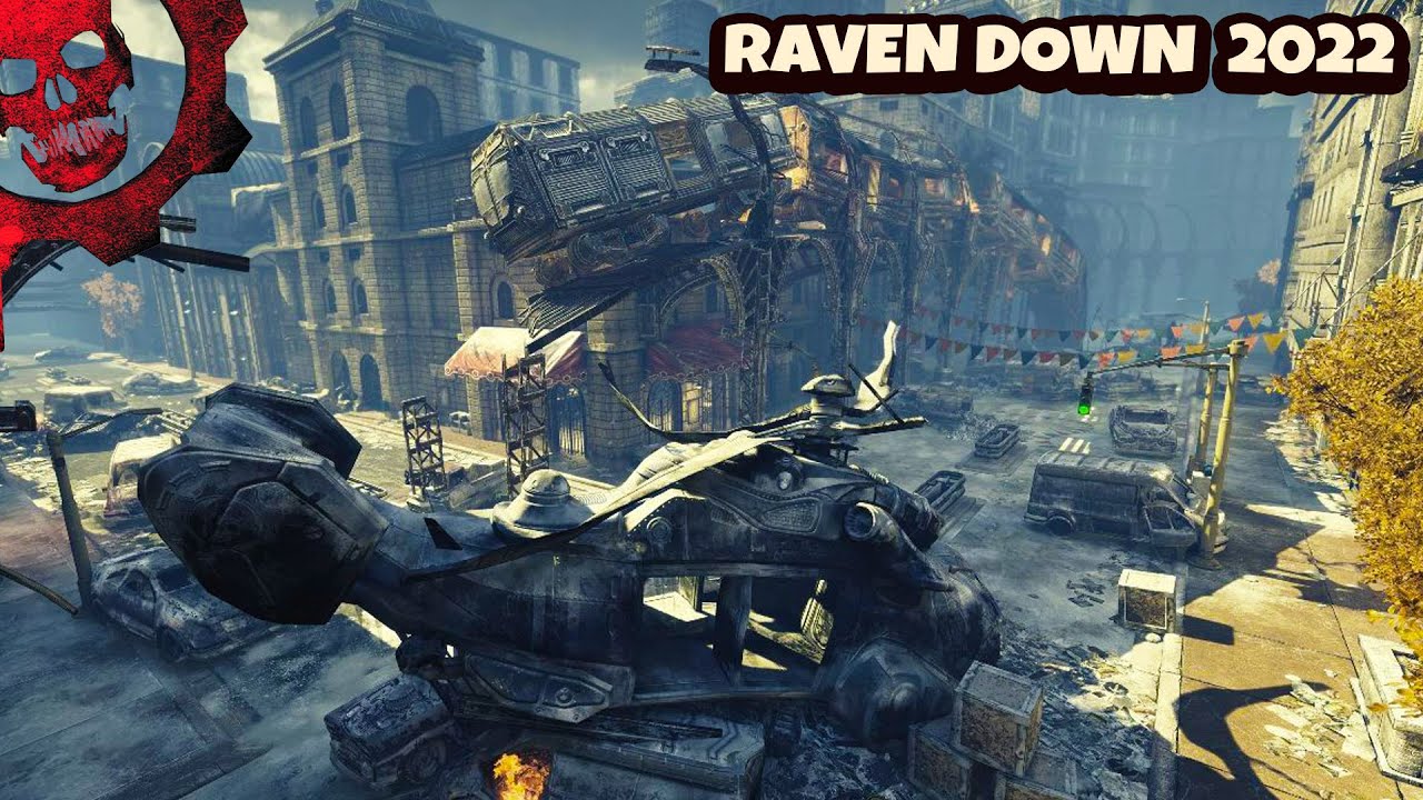 RAVEN DOWN on GEARS OF WAR 3 60Fps in 2022! Multiplayer Gameplay #24 ...