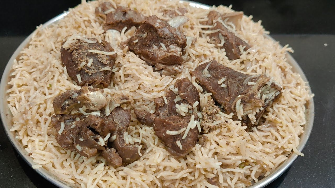 Mutton Mandi Biryani Rice Without Oven Easy mutton mandi recipe bakra ...