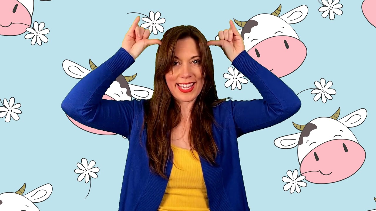 Cow Vocabulary Words - YouTube